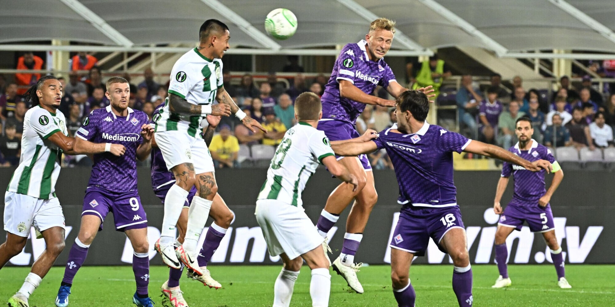 Fiorentina, pari col Ferencvaros all'ultimo respiro: 2-2 al Franchi
