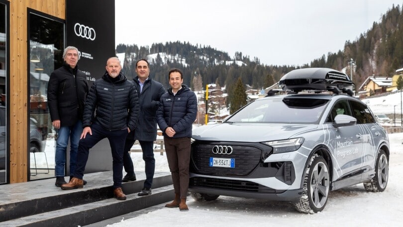 Audi e sostenibilità con Mountain Progress Lab