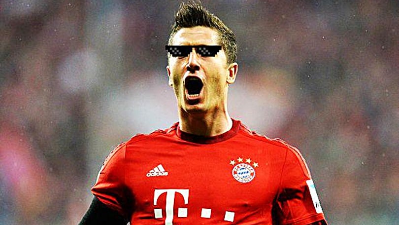 Cinque gol in nove minuti: è meme show per LewanGOALski