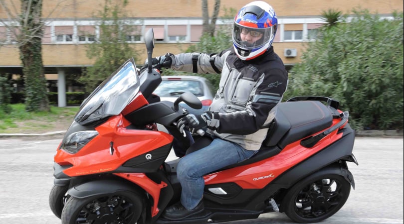 Quadro4, alla scoperta dello scooter a quattro ruote - Corriere dello Sport