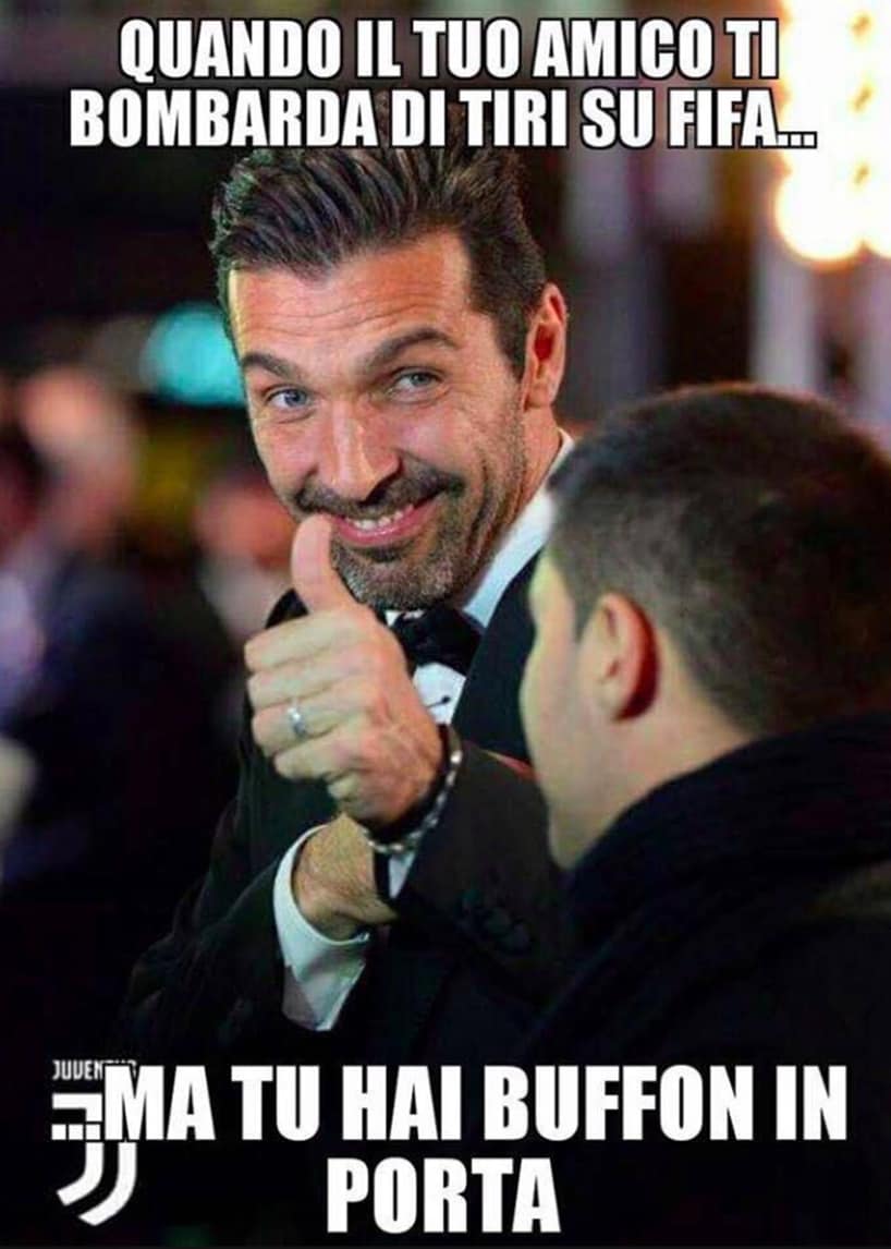 Juventus, Buffon ringrazia i tifosi e diventa un...meme