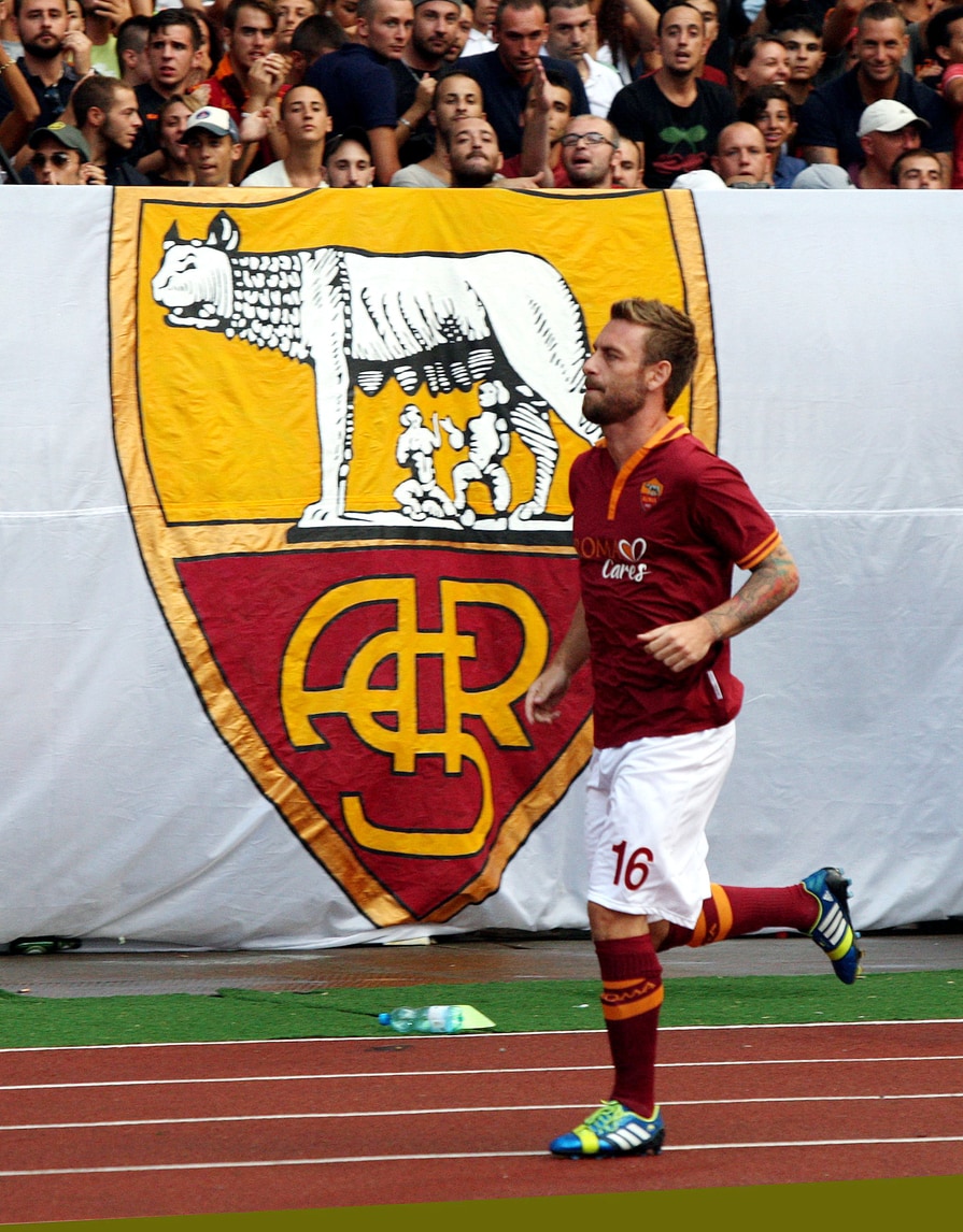 De Rossi-Roma, una storia d'amore lunga 18 anni