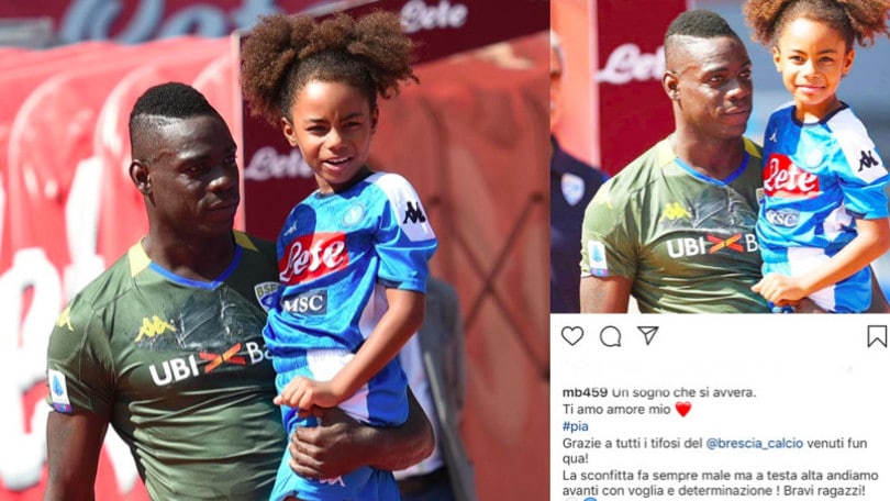 Balotelli, gol dedicato alla figlia: "Un sogno che si avvera ...