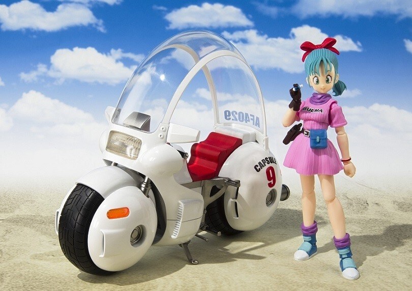 Dragon Ball, la motocicletta di Bulma diventa un modello in scala