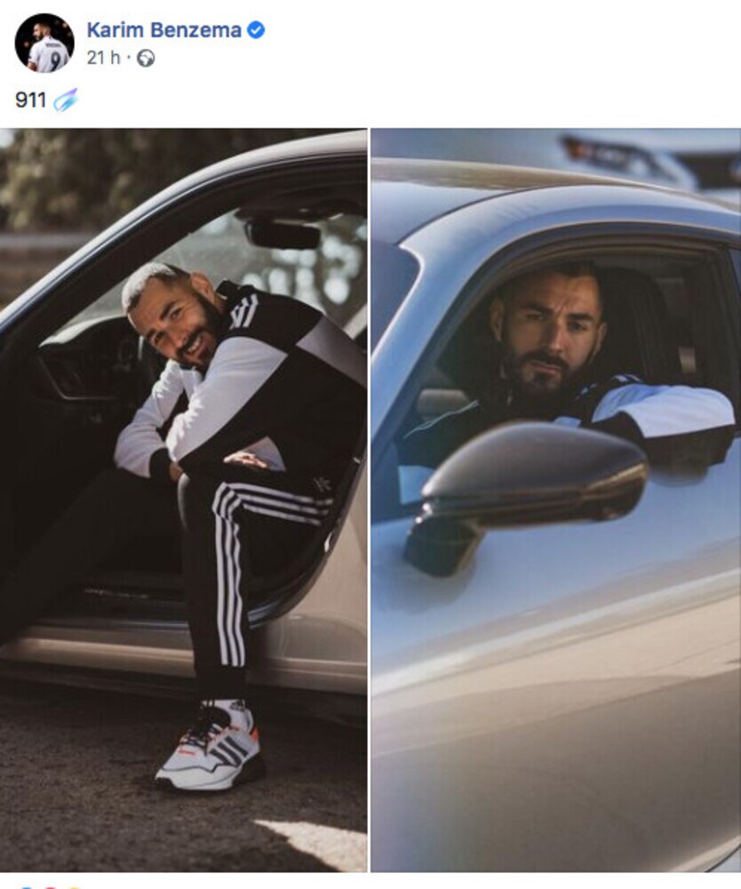 Benzema, dopo Ferrari e Bugatti c'è una Porsche 911 nel suo garage