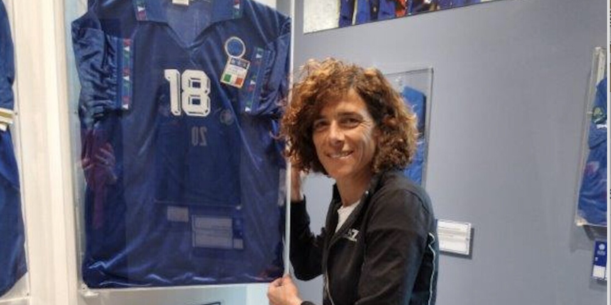 Anche la Guarino al Museo del Calcio
