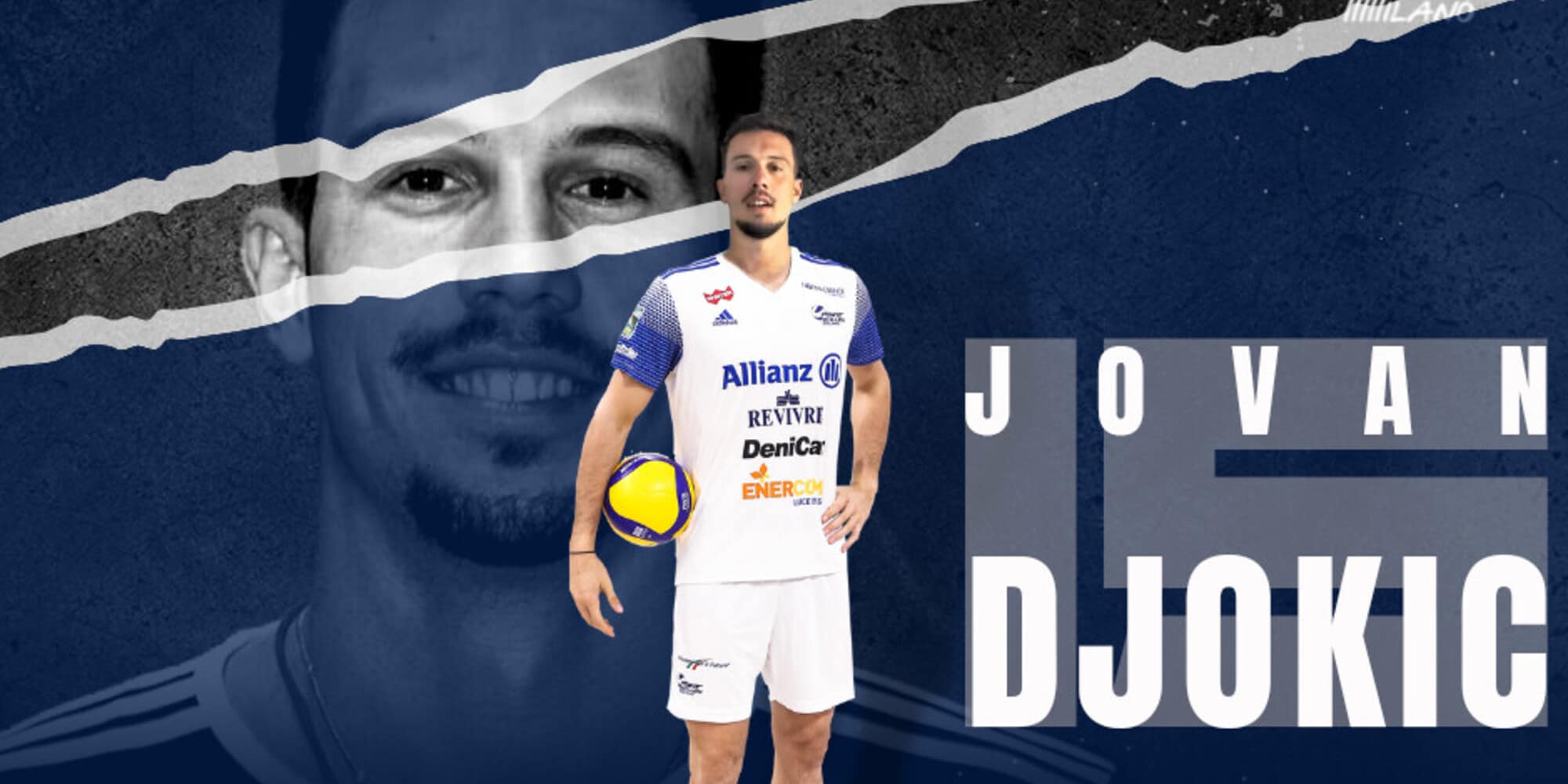 Jovan Djokic è il nuovo posto 4 di Milano