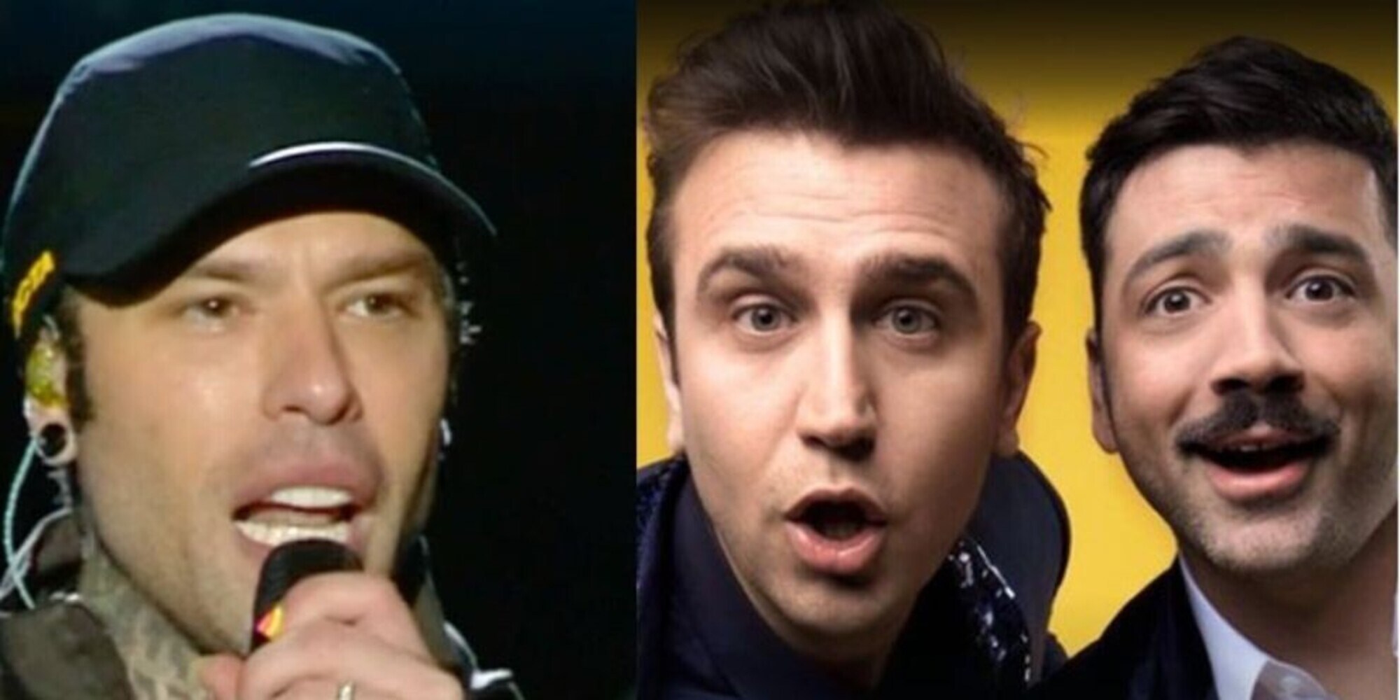 Pio e Amedeo attaccano Fedez su Rai 1: il rapper su tutte le furie