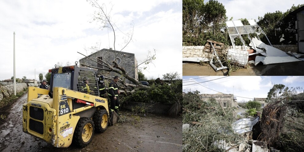 Maltempo in Sicilia, grandinate e trombe d'aria devastano il territorio ragusano