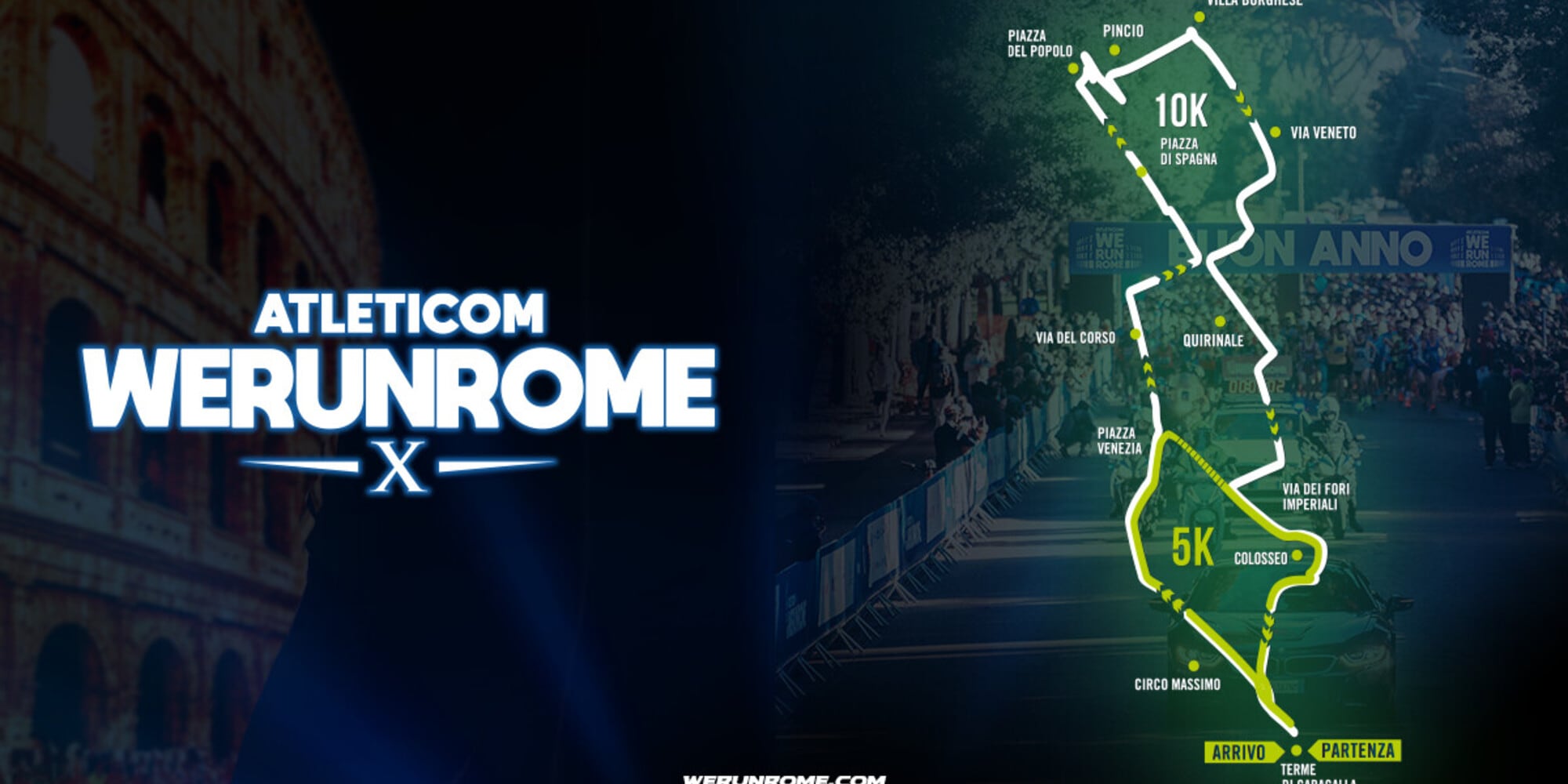 Annullata la Atleticom We Run Rome, è ufficiale