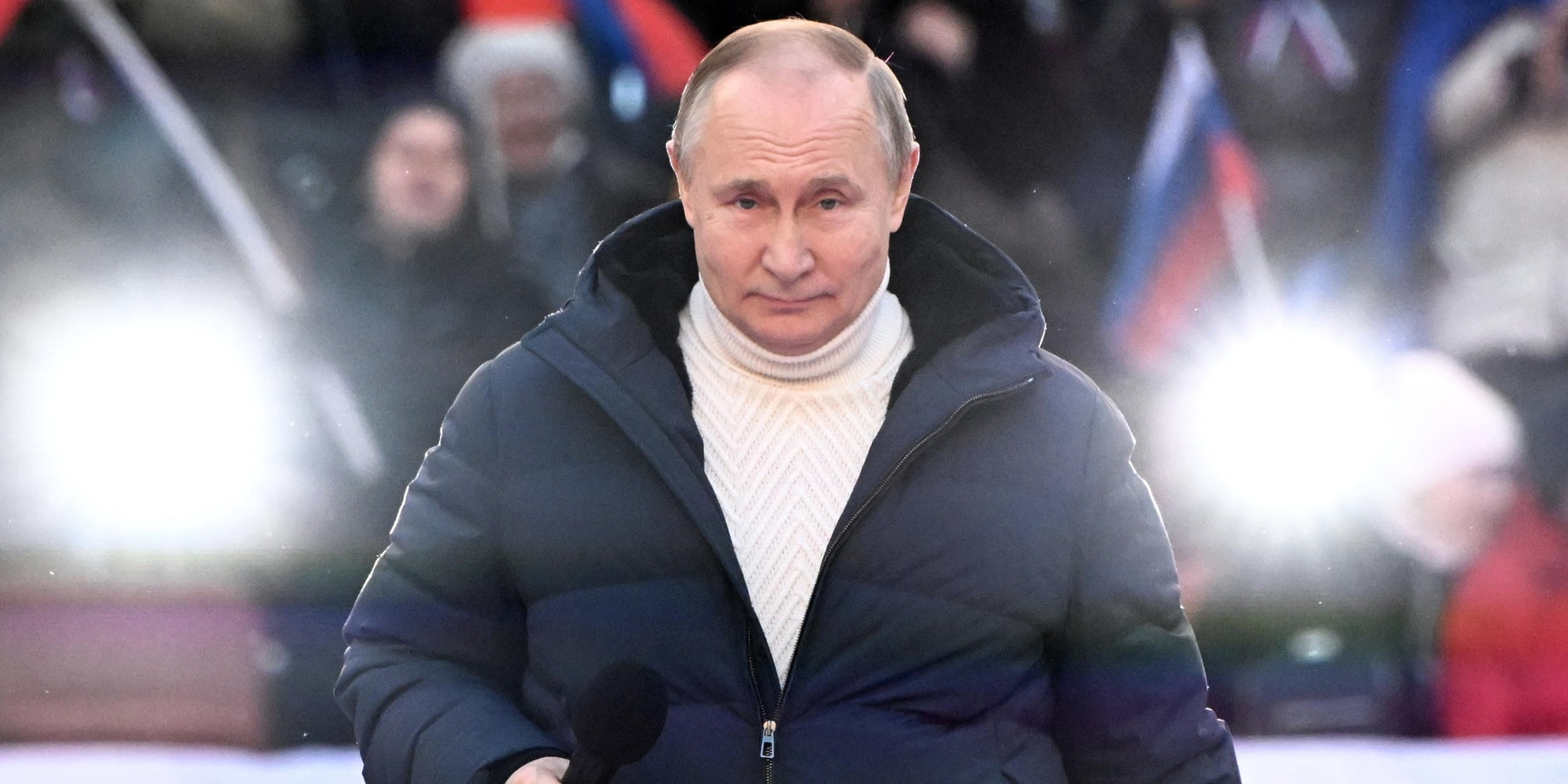 Putin veste made in Italy: allo stadio con una giacca da 12mila euro