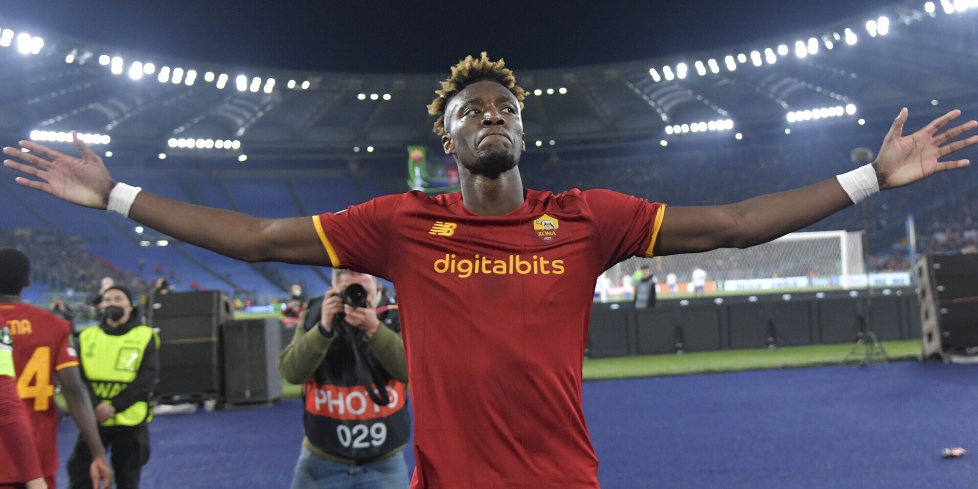 Roma, Abraham gol: il record di Volk a un passo