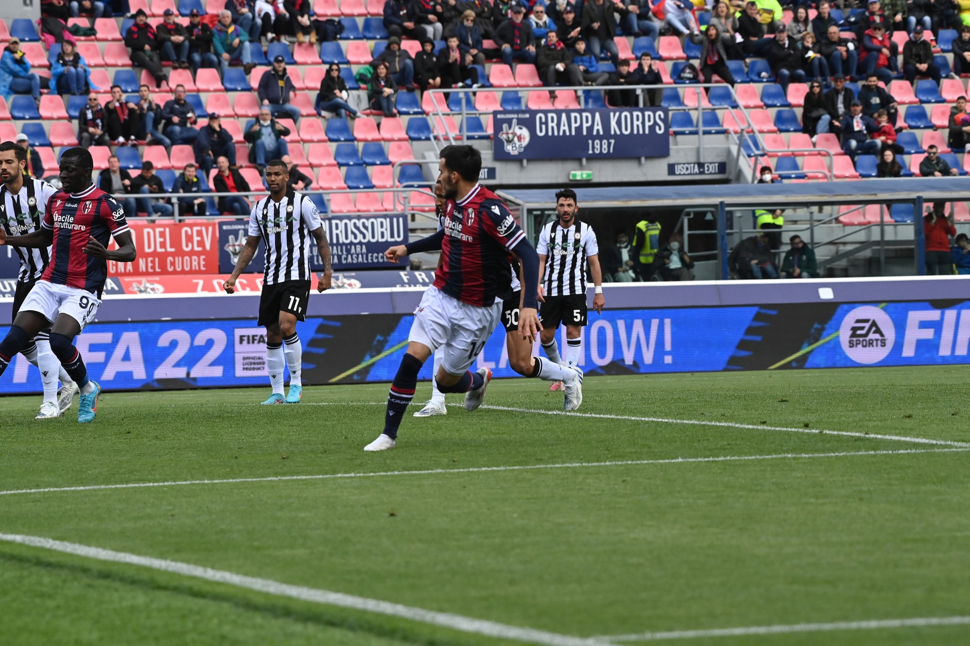 Bologna-Udinese, giostra del gol: pari pirotecnico al Dall'Ara