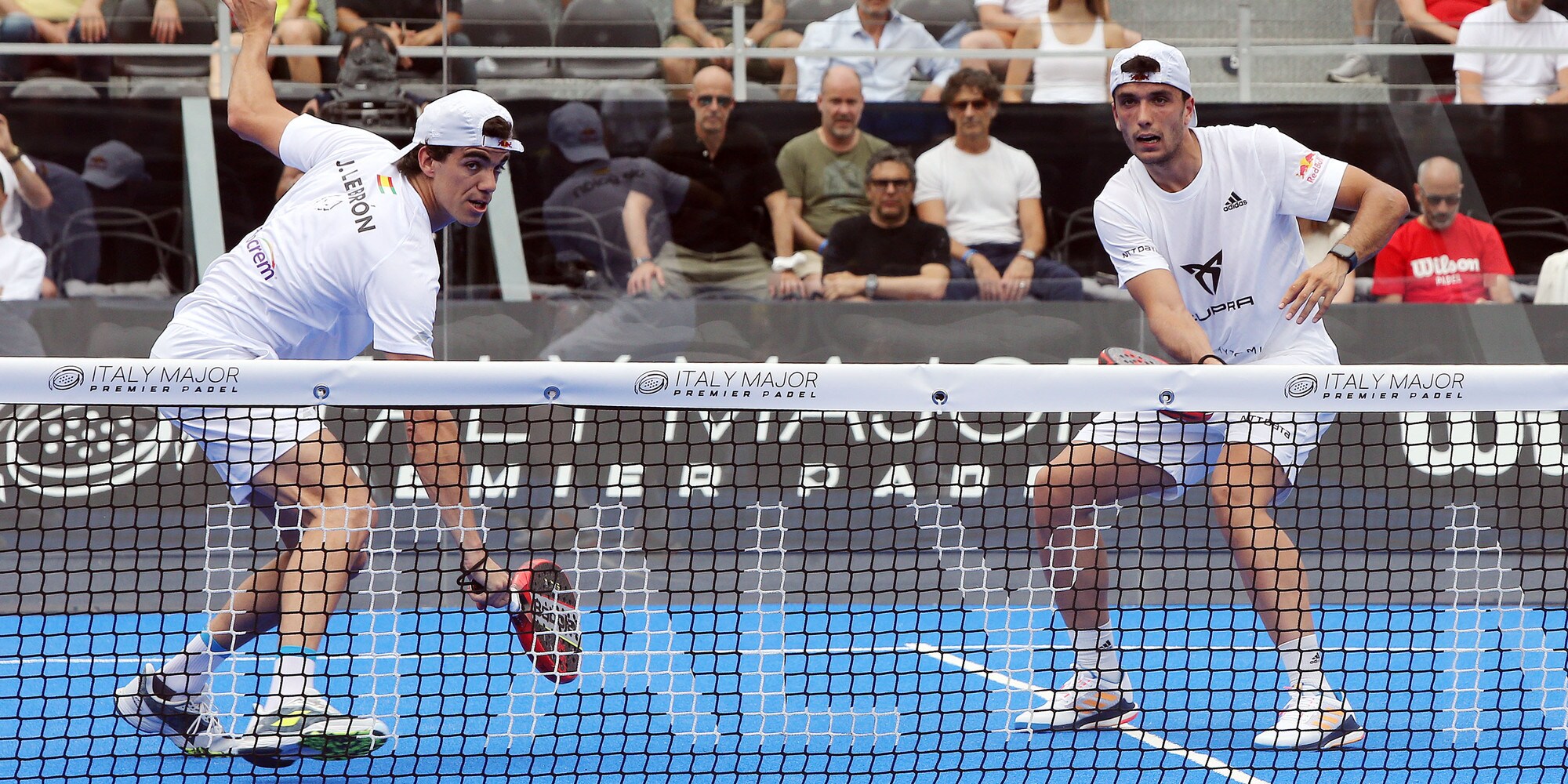 Milano Premier Padel P1, Galan e Lebron volano in semifinale