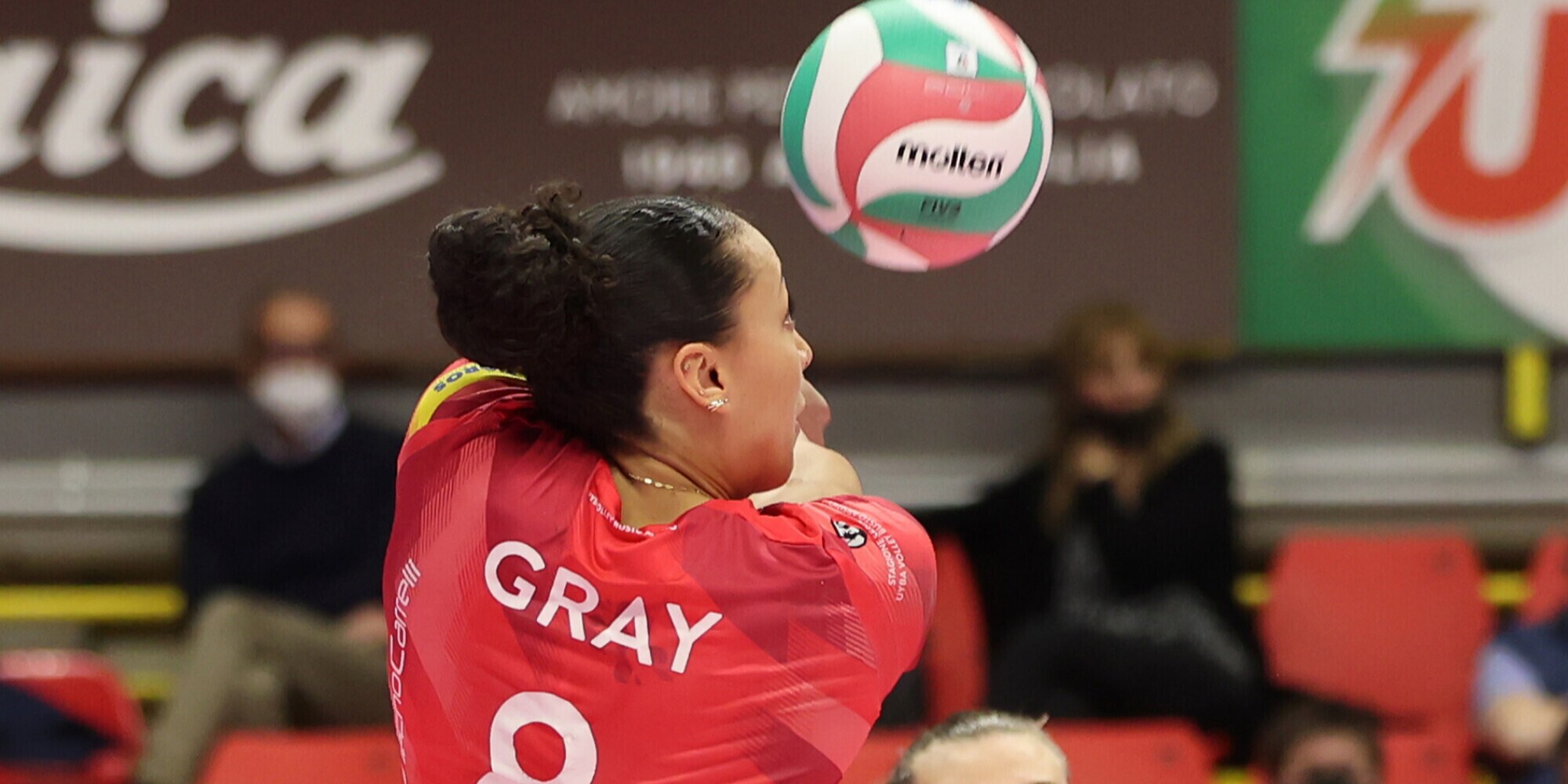 La canadese Gray da Busto a Conegliano