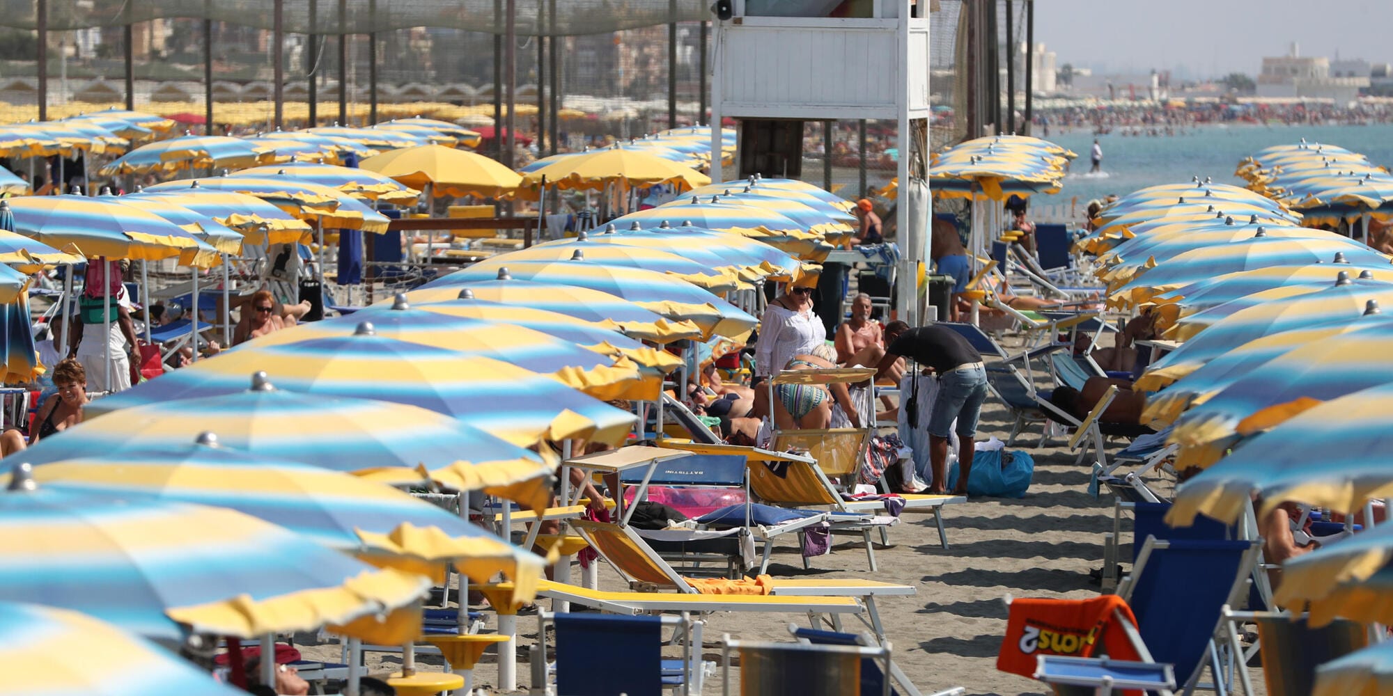 Al mare 418 mln di presenze e 31 mld di fatturato, come nel 2019