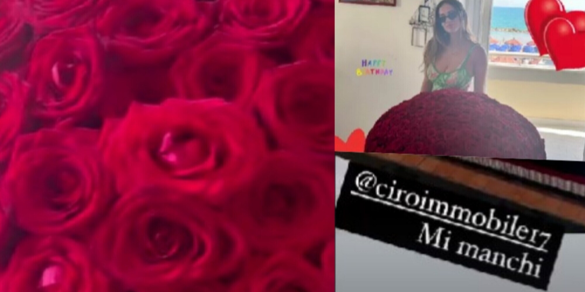 Immobile, che regalo di compleanno per Jessica: un mazzo di rose enorme!