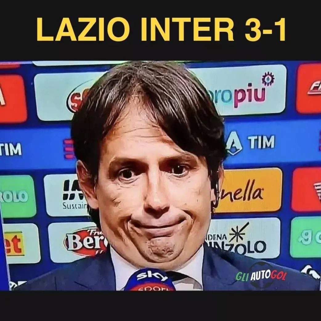 "Inzaghi, spiaze": social scatenati dopo Lazio-Inter