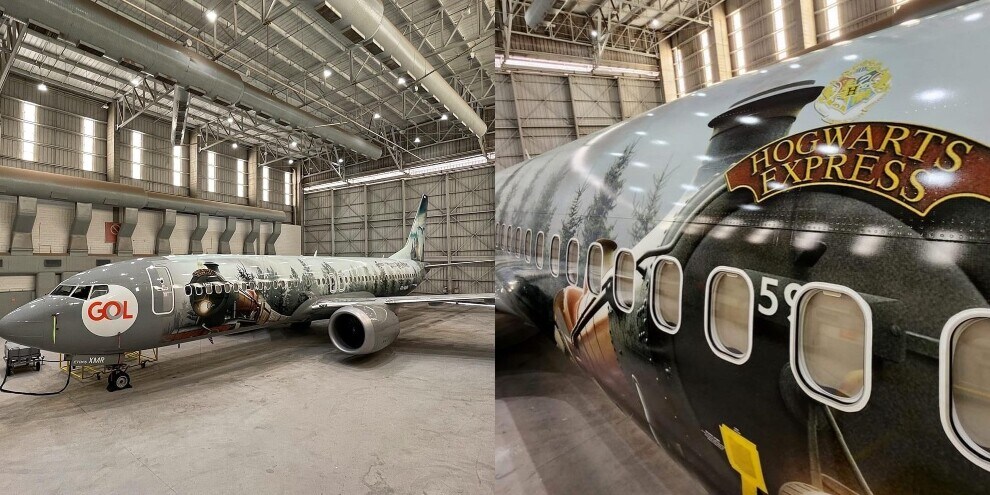 Il Boeing 737 MAX a tema Harry Potter: in volo verso gli Universal Studios