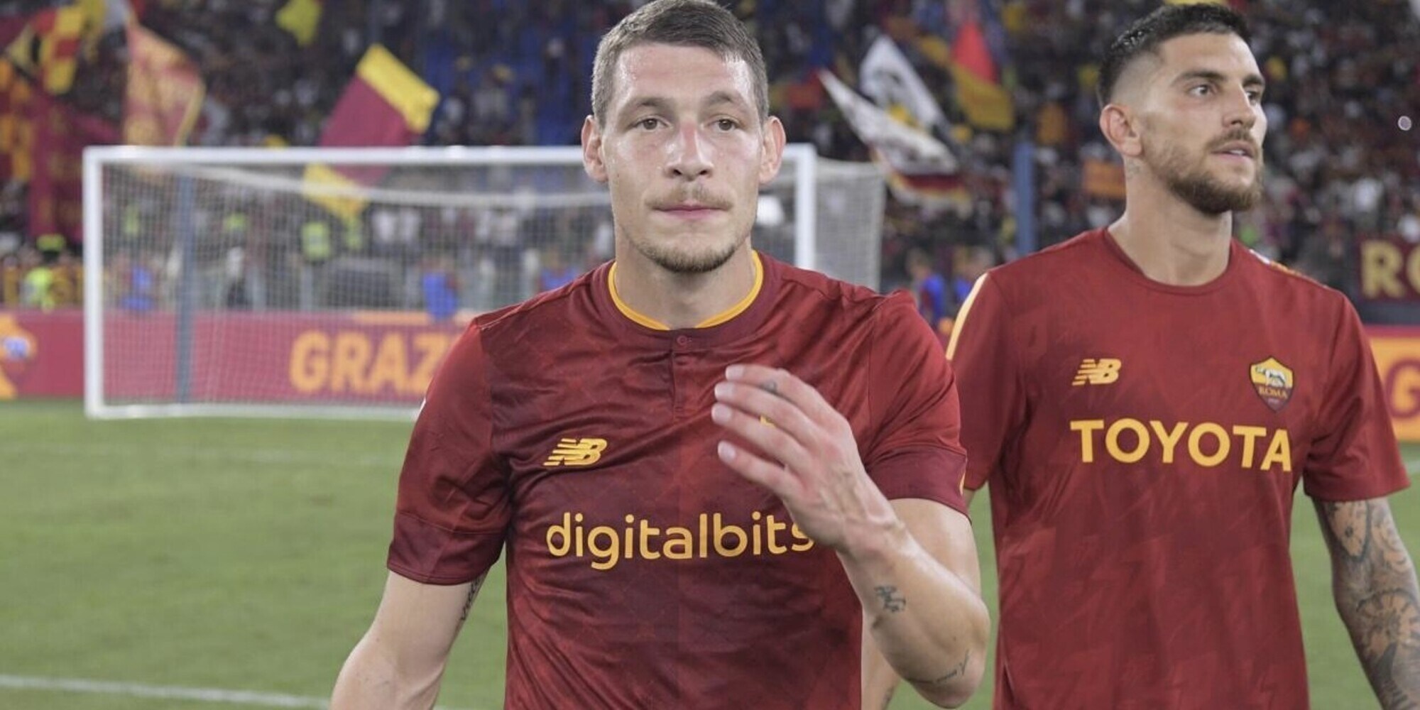 Belotti: “La Roma era la mia priorità. Abraham? Concorrenza stimolante”