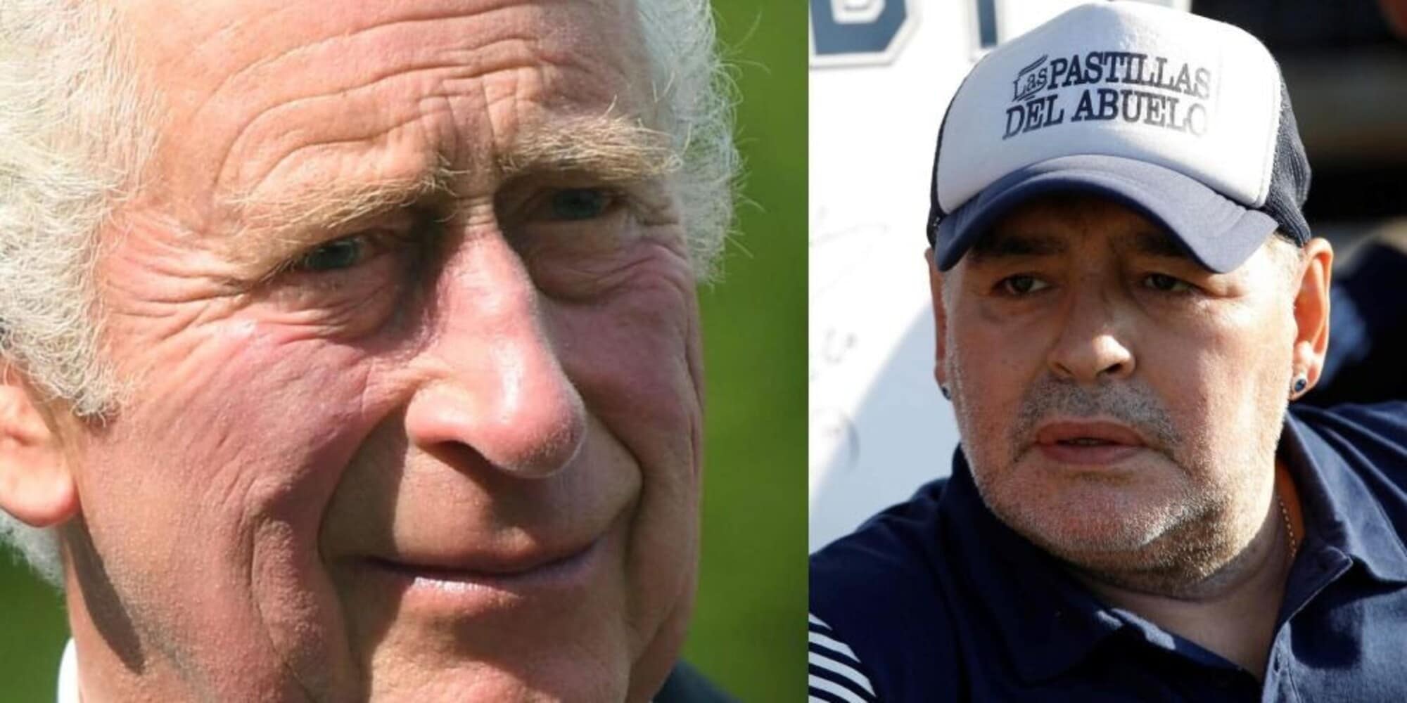 L'incontro tra Re Carlo e Maradona: "Toglimi la mano dalla spalla!"