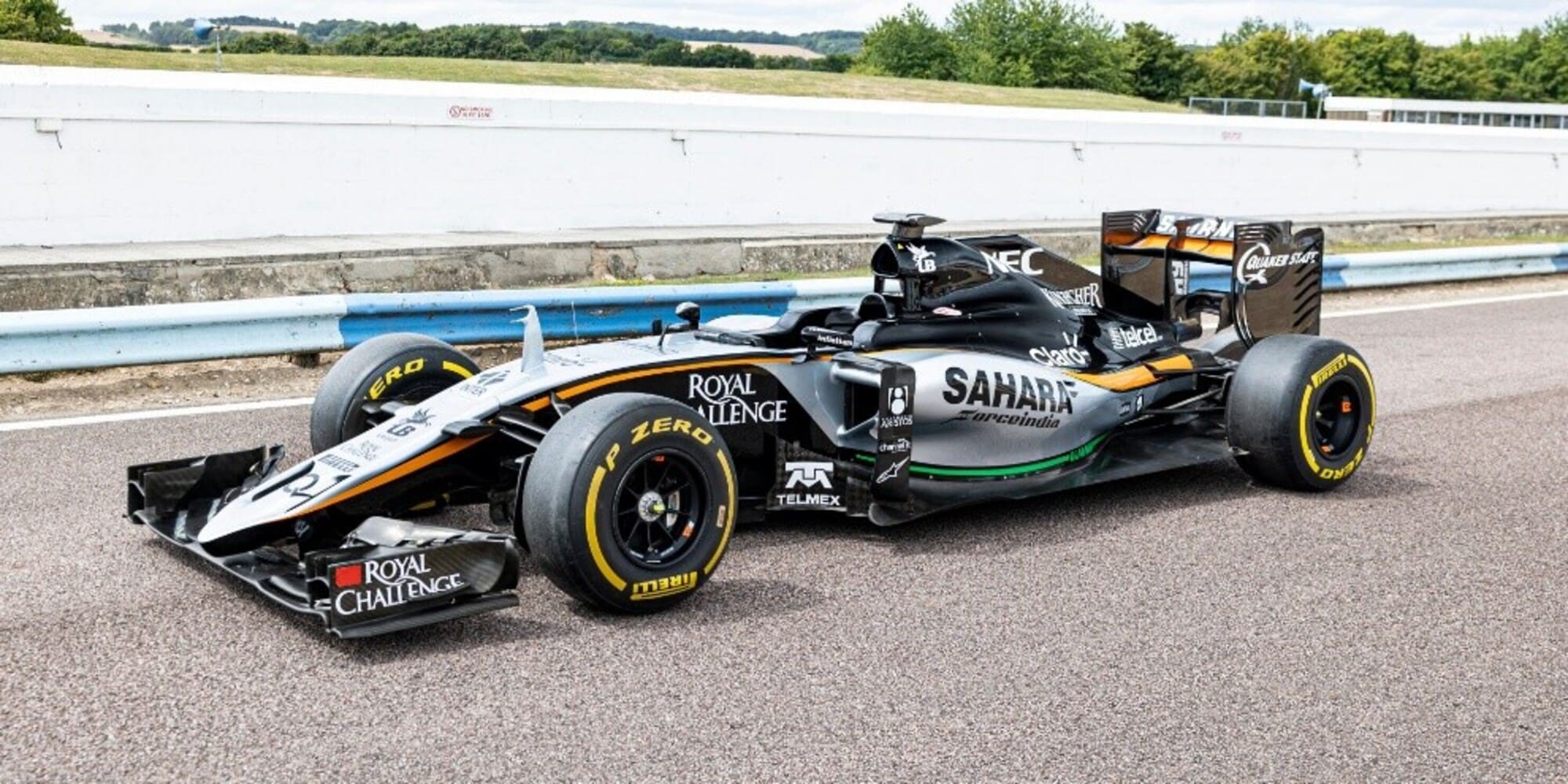 All’asta la Force India VJM08, l’auto che portò Perez al podio