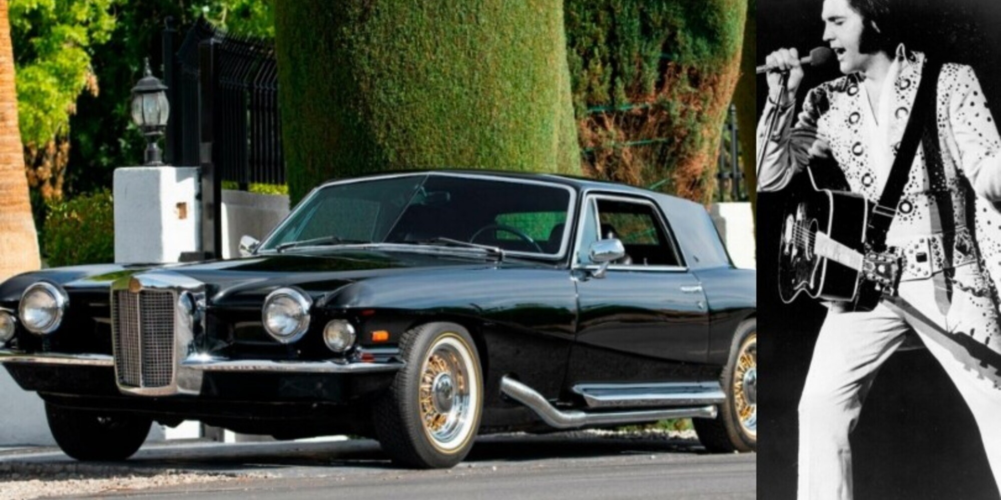 Elvis Presley, all'asta la sua Stutz Blackhawk del 1971