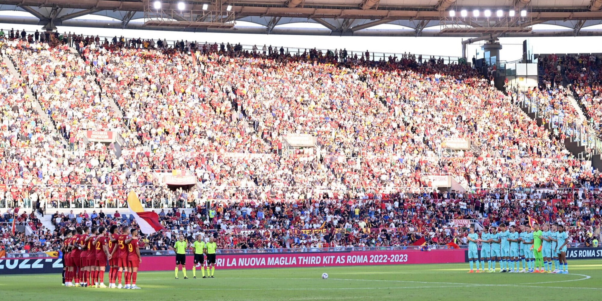Ma che bello l’Olimpico giallorosso sempre pieno