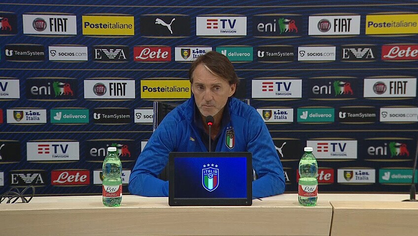 Mancini:"Dobbiamo giocare semplice"