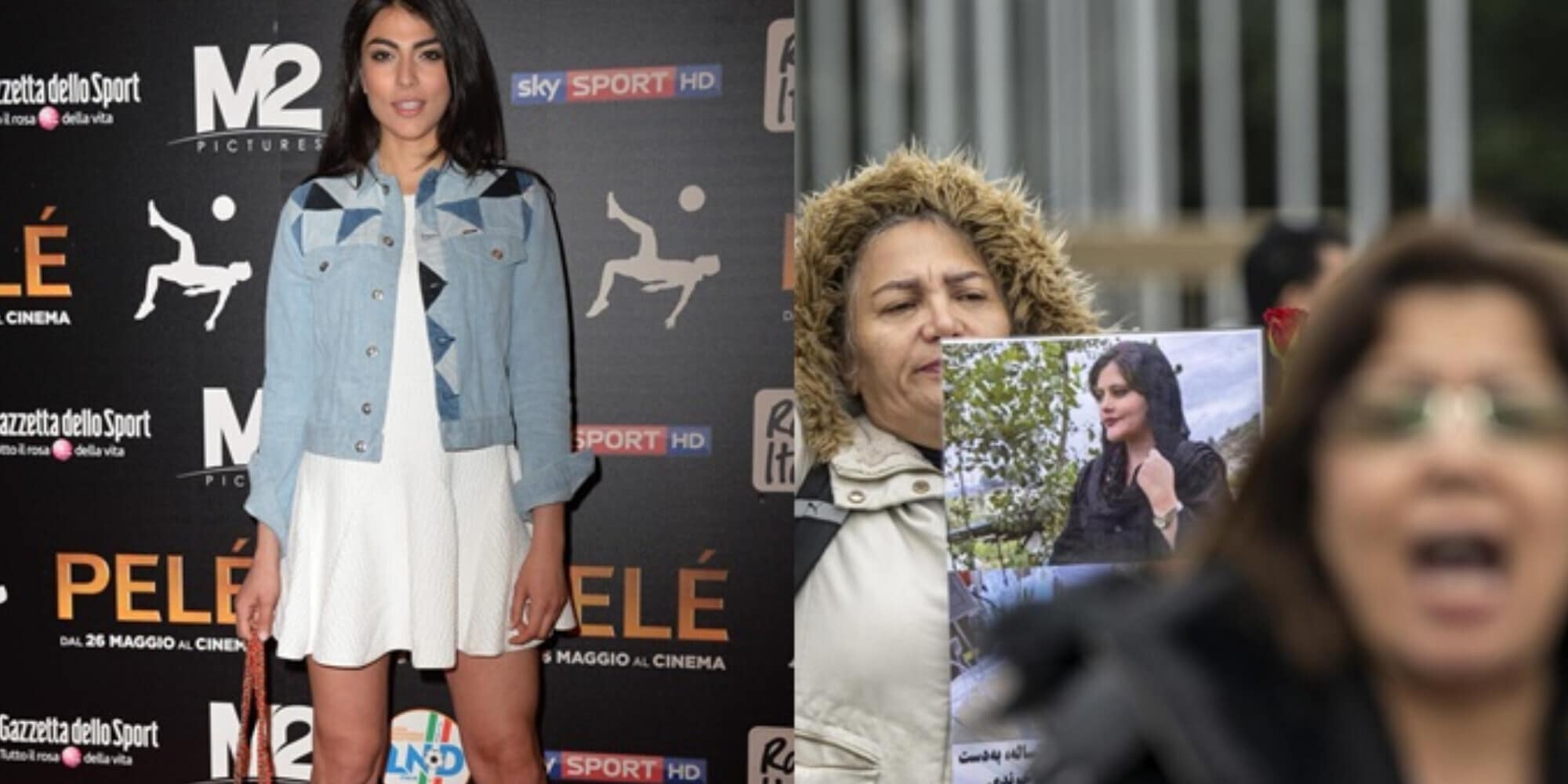 Giulia Salemi ed il messaggio di sostegno per le donne in Iran