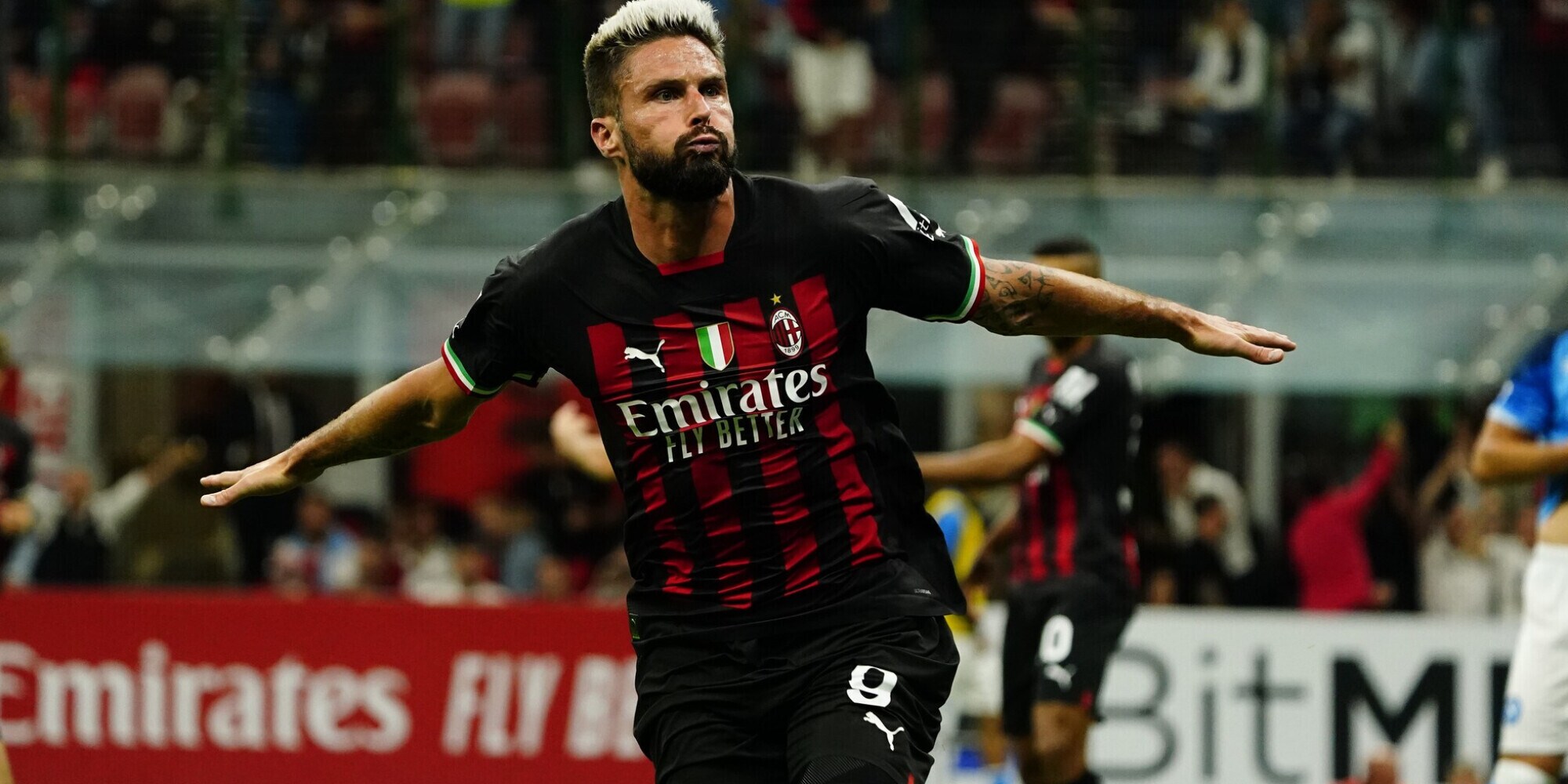 Milan: per Giroud compleanno da Mvp di settembre