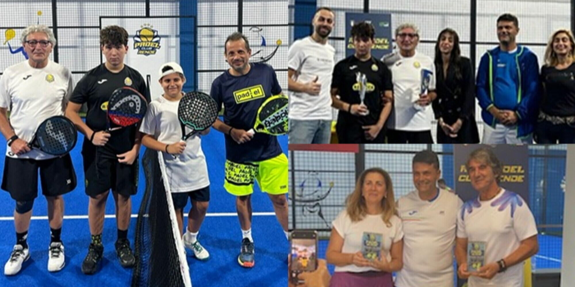 Padel Club Rende, doppio evento con il torneo genitori-figli e il Padel ...