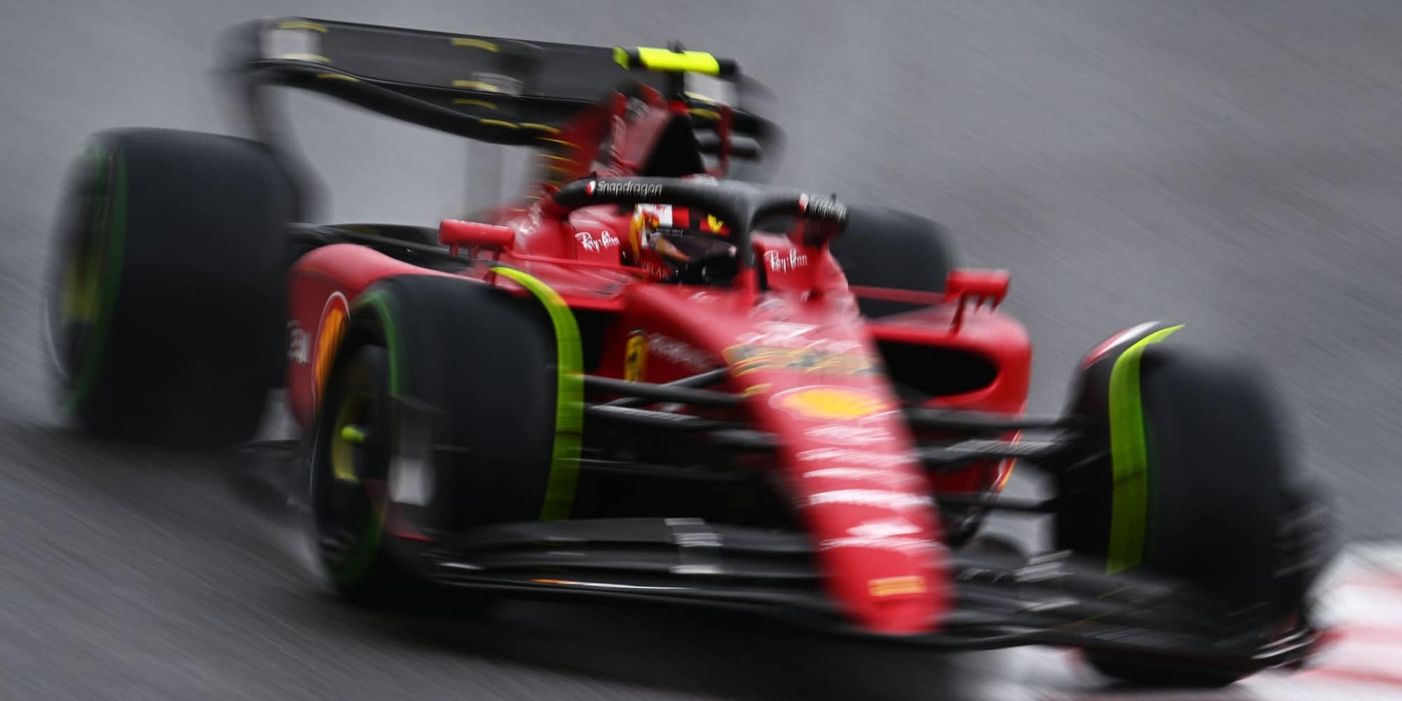 F1, Gp Giappone: Sainz a muro e ritiro. Bandiera rossa