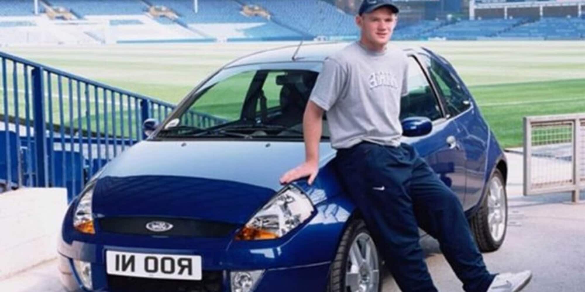 Wayne Rooney, il primo amore del bomber fu una Ford Ka blu