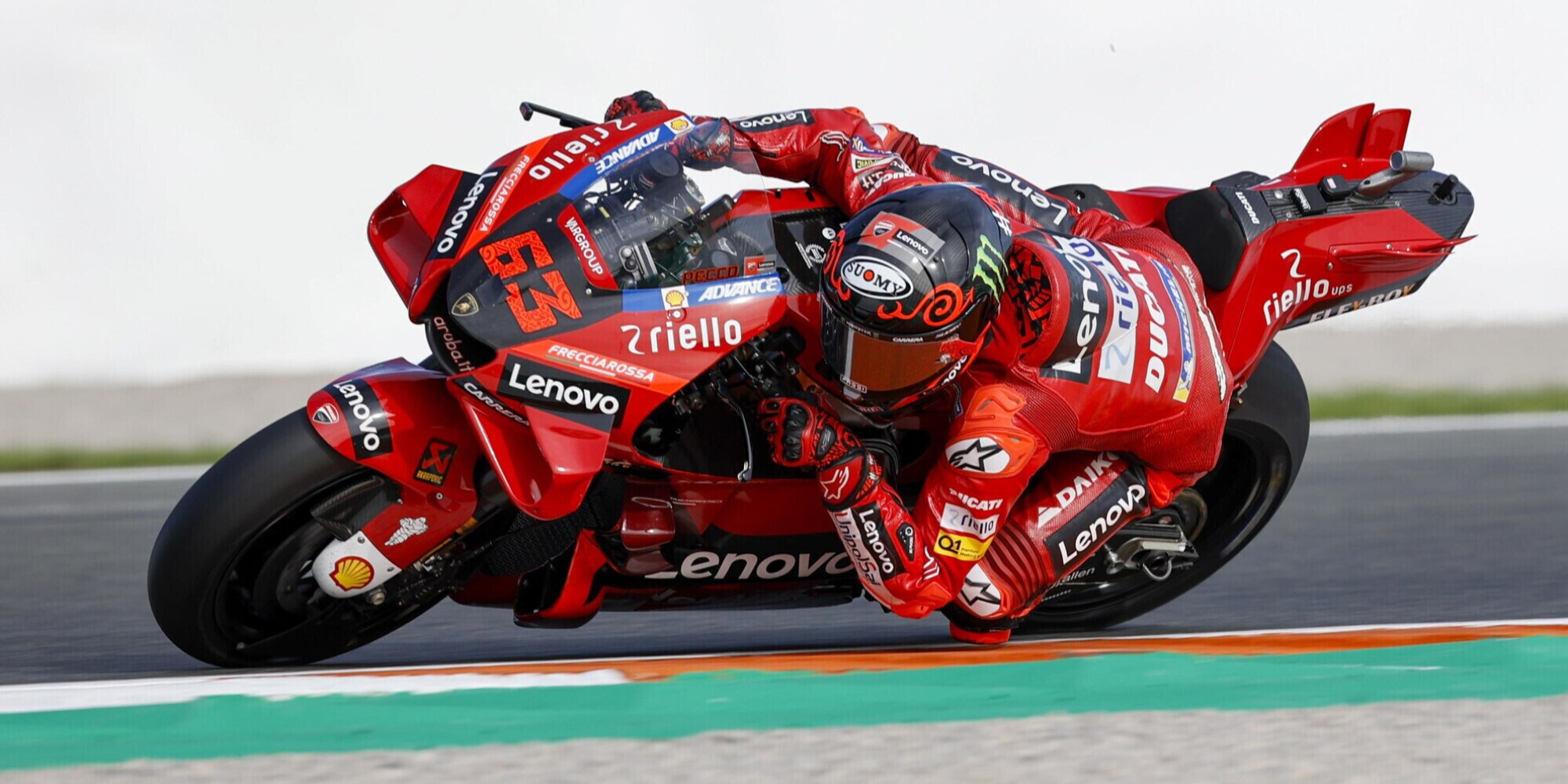 MotoGP: Marini al comando nei test di Valencia, dodicesimo Bagnaia