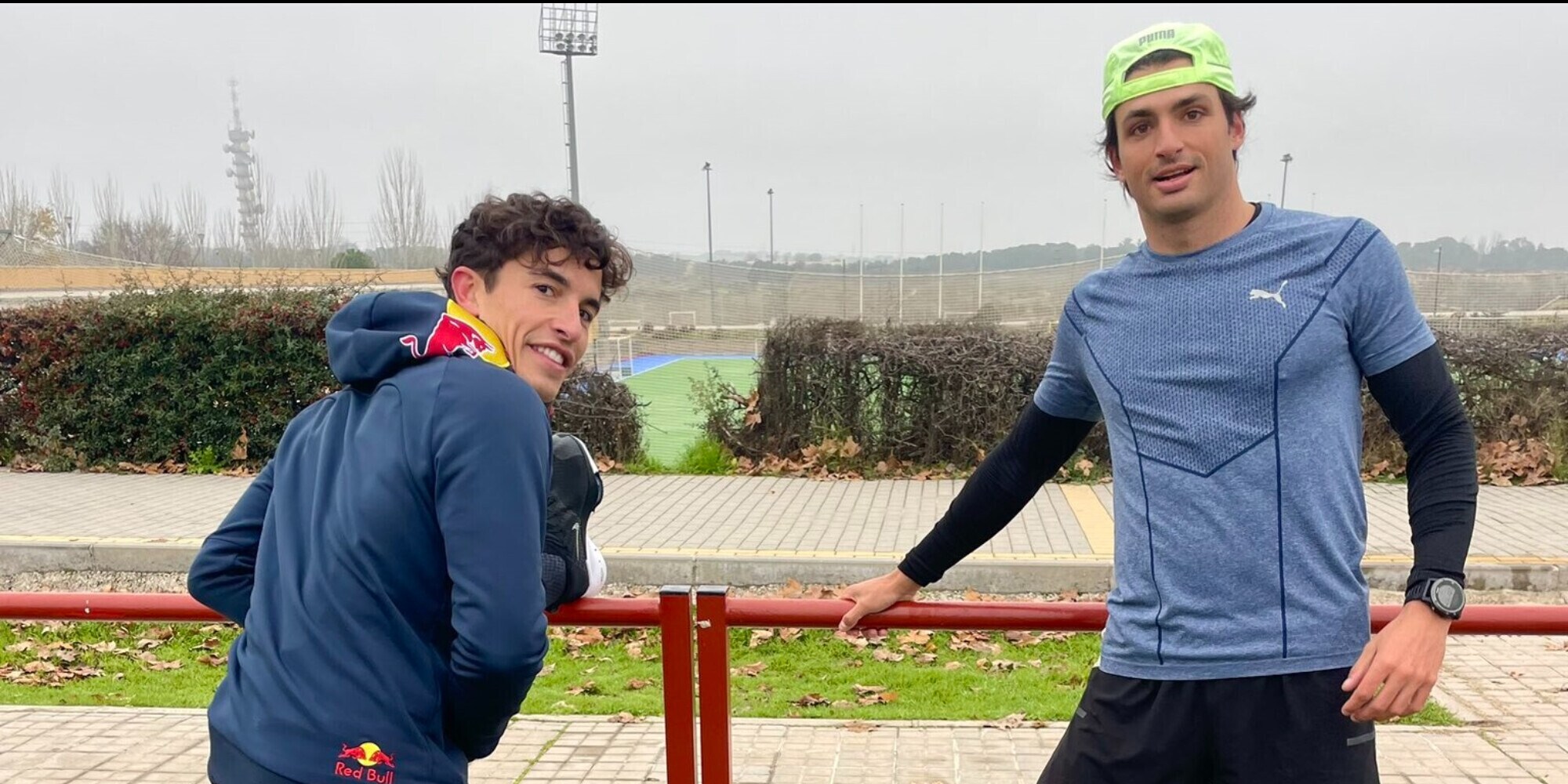 Ferrari, Sainz si allena con Marc Marquez in vista della nuova stagione