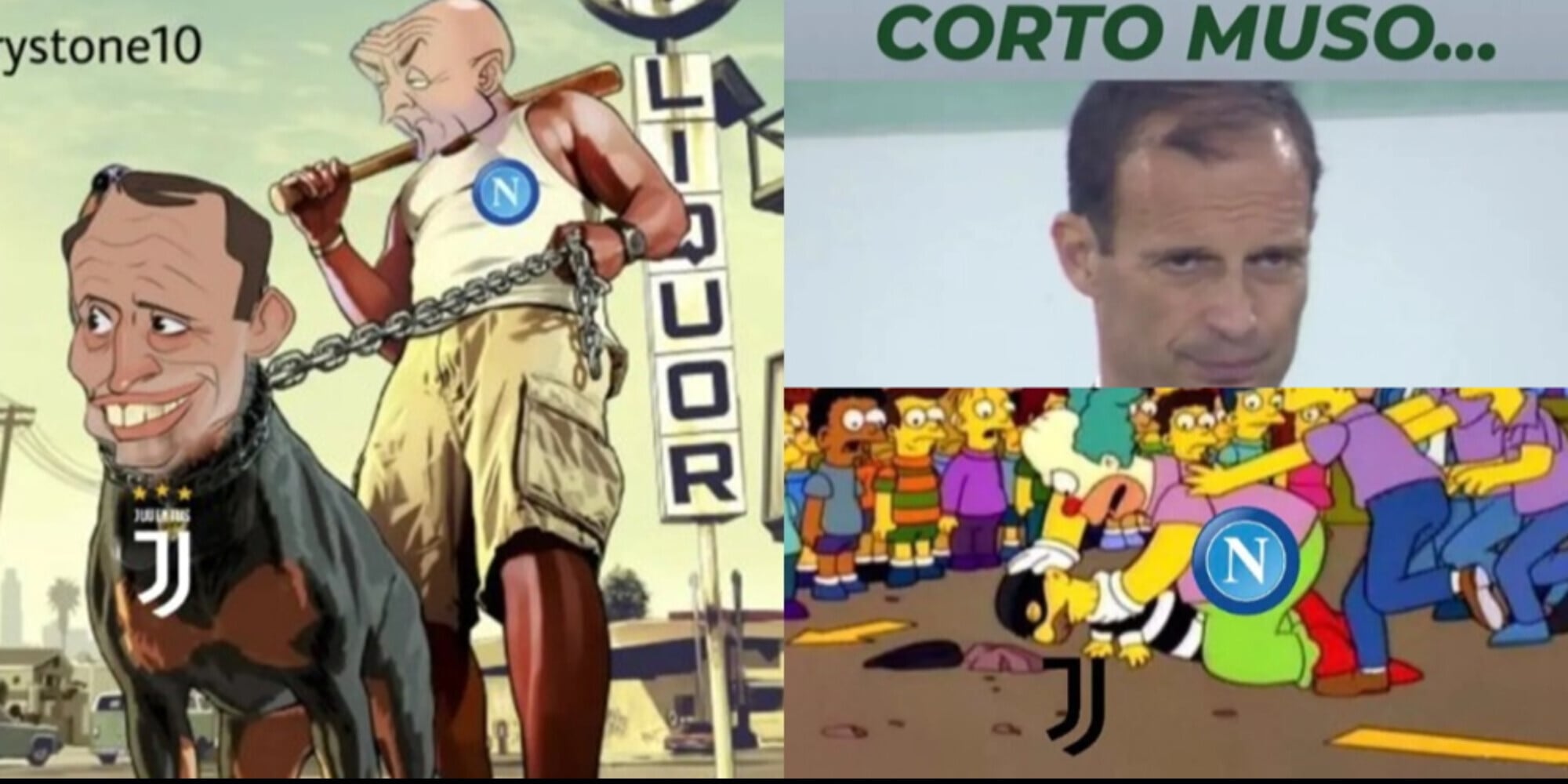 Napoli-Juve, Spalletti travolge Allegri: i meme e le ironie dei tifosi ...