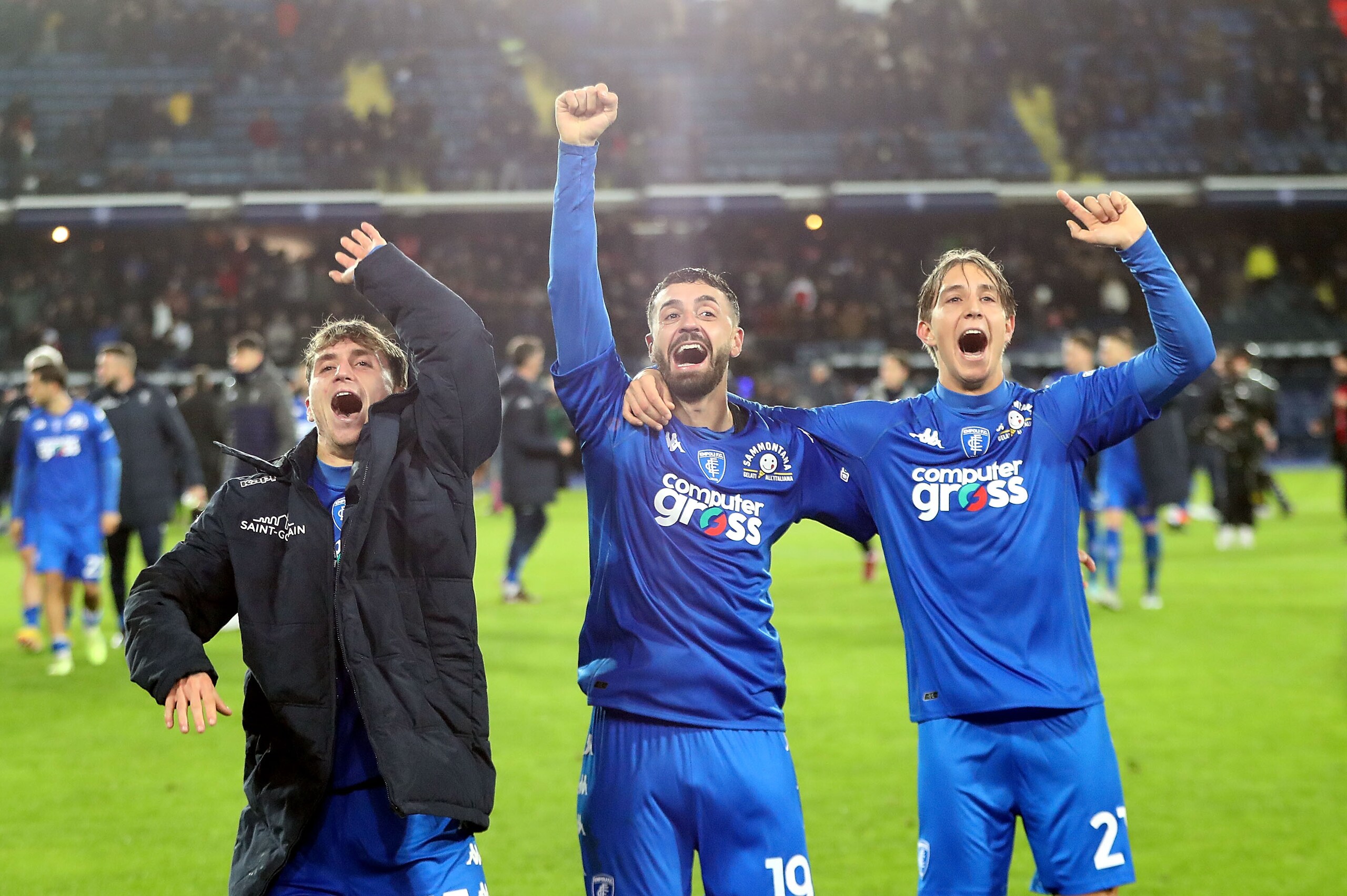 L'Empoli supera la Samp per 1-0. Lotito mette pace tra allenatore e DS