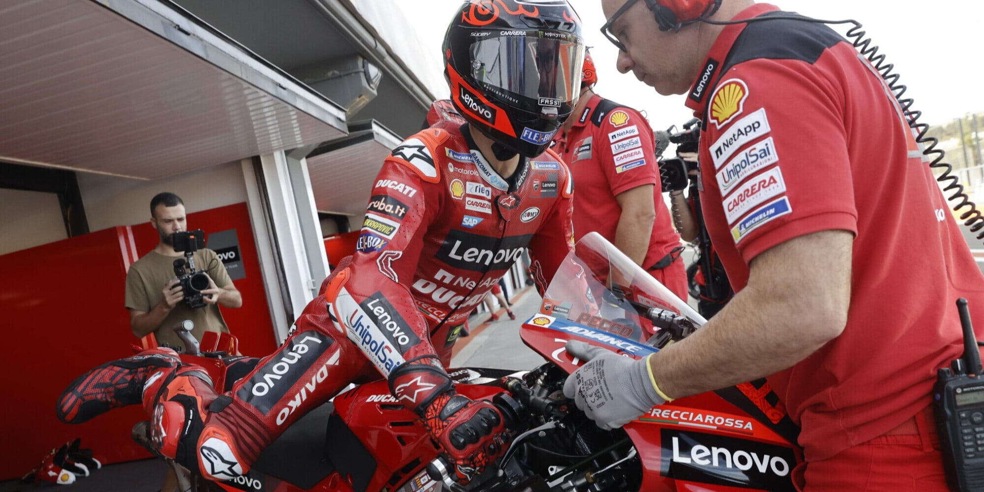 Ducati, Conti: "L'analisi dei dati è diventata fondamentale in MotoGP"