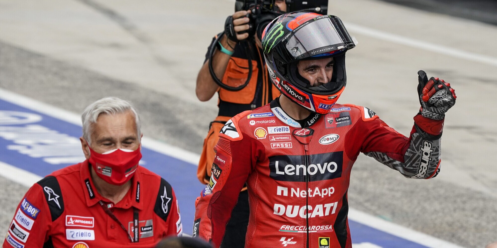 MotoGP, Tardozzi e il consiglio a Bagnaia: "Non può pensare di vincere sempre"