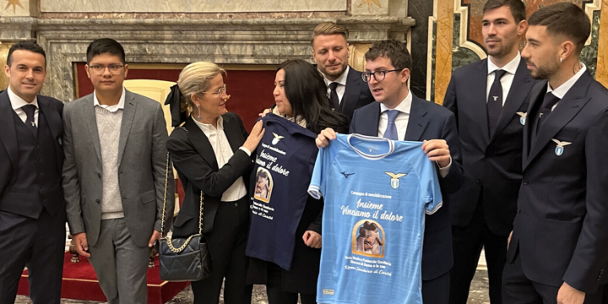 La Lazio e la Giornata Mondiale del Malato: udienza in Vaticano con i ...