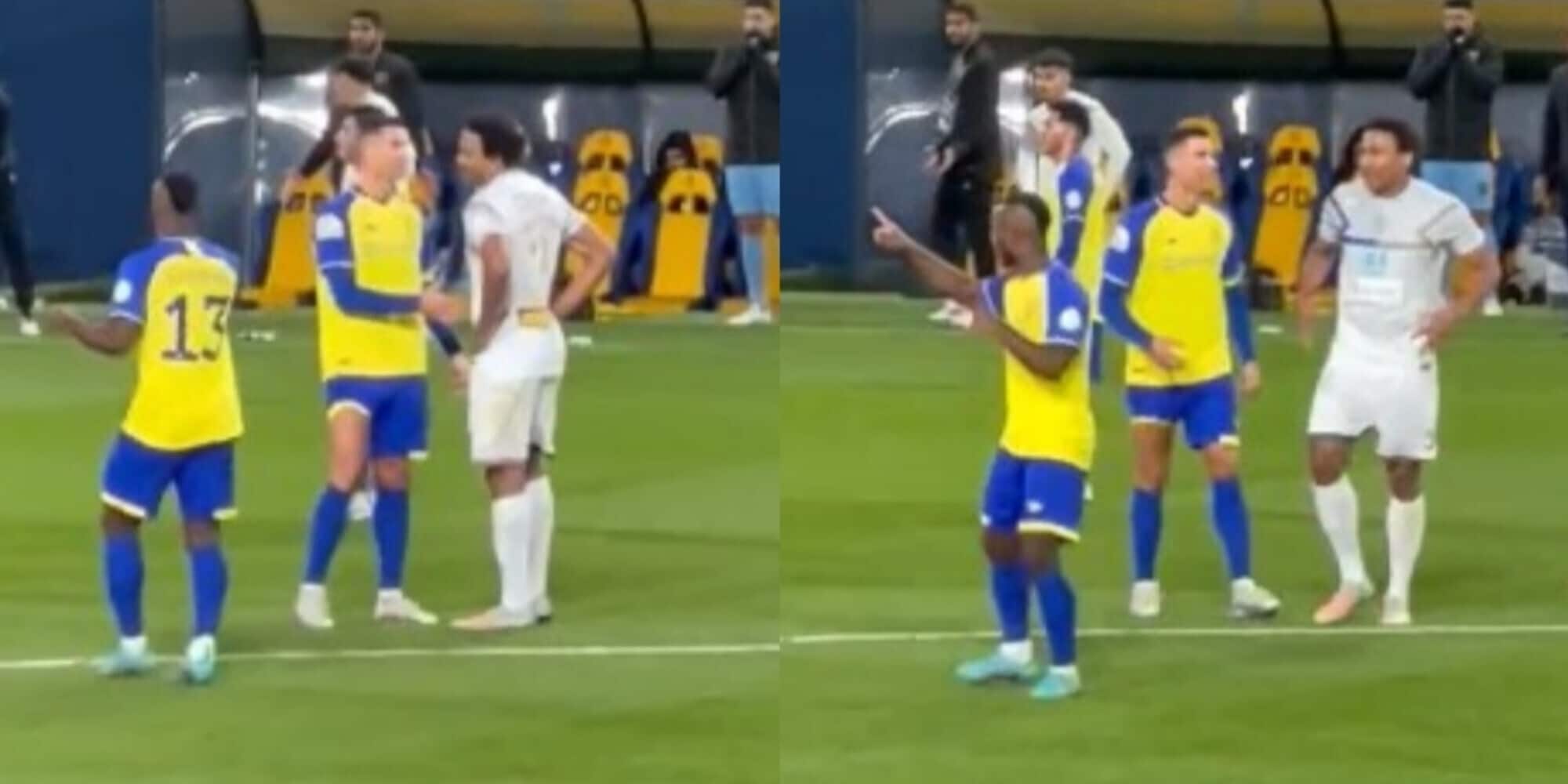 Ronaldo, che beffa: l'umiliante gesto di un avversario diventa virale