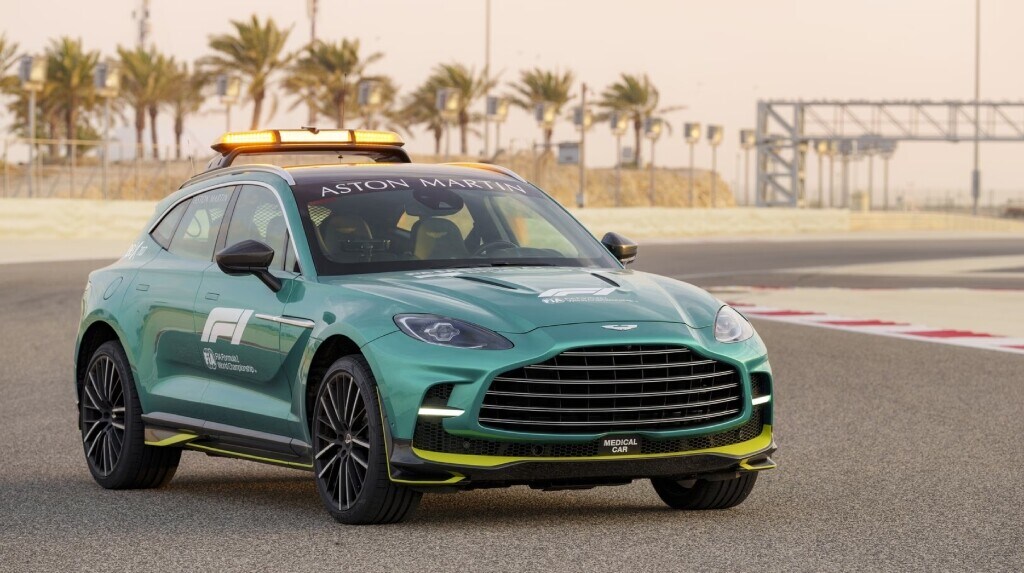Aston Martin, il potentissimo DBX707 sarà Medical Car del Mondiale F1