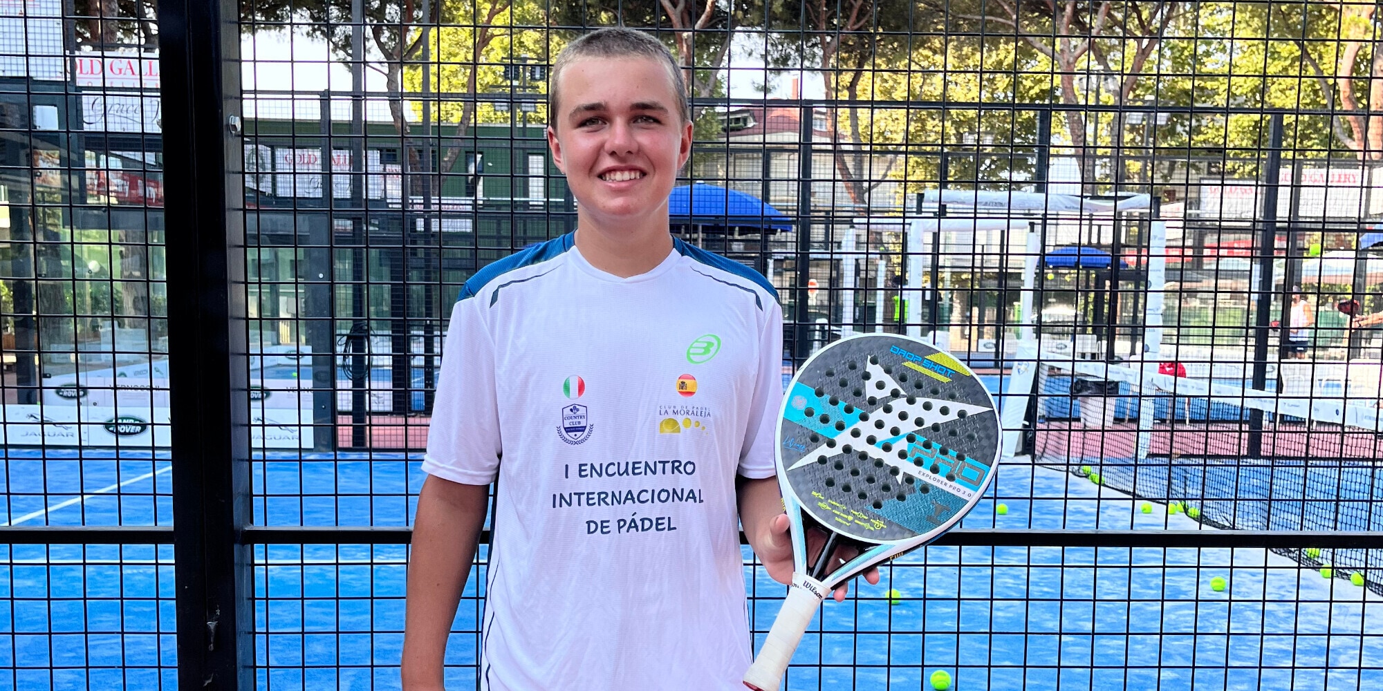 Giovanni Ferrari, giovane promessa del Padel Club Riccione