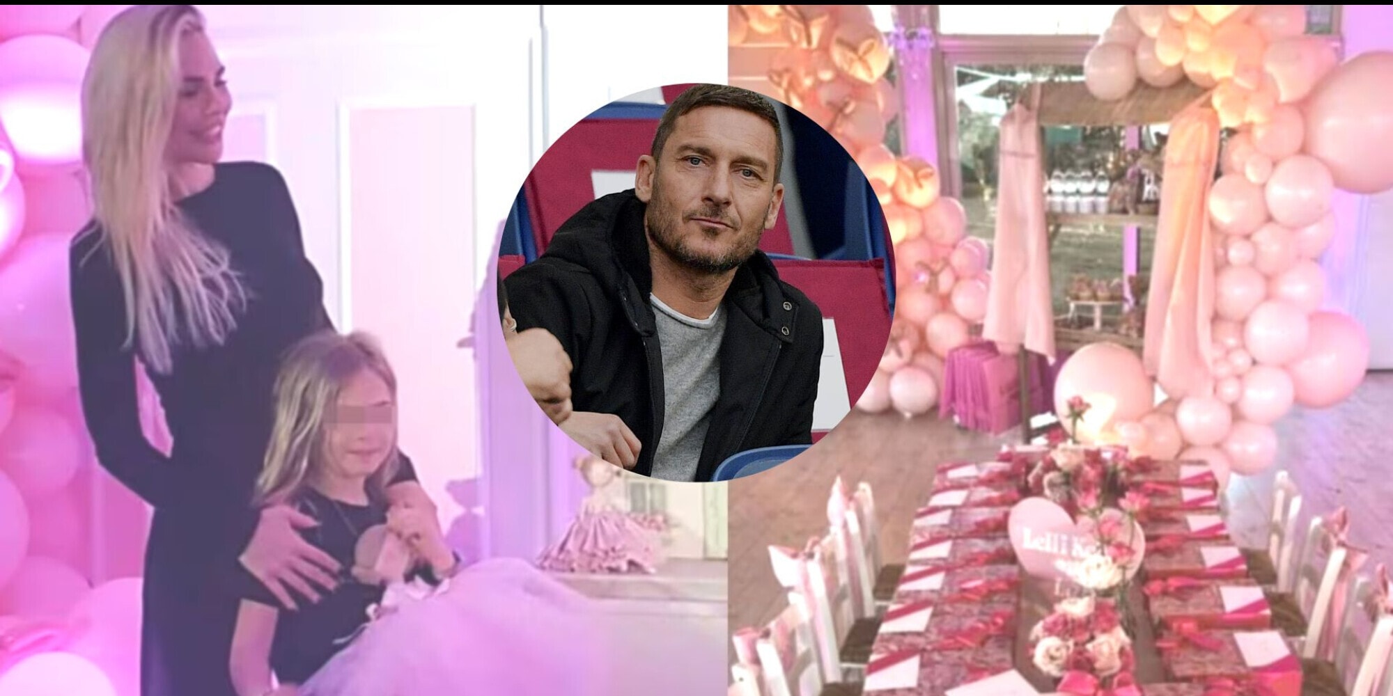 Ilary scatenata al compleanno di Isabel. Totti non c'è: ecco il motivo