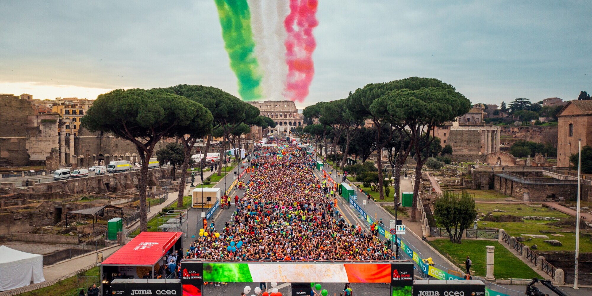 Acea Run Rome The Marathon, 28.411 i partecipanti che hanno corso sulle ...