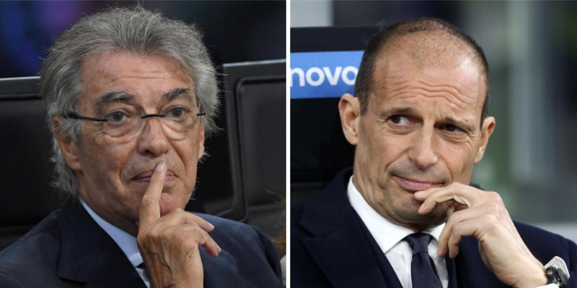 Juve-Inter, Moratti: "Allegri? Ecco cosa ne penso"