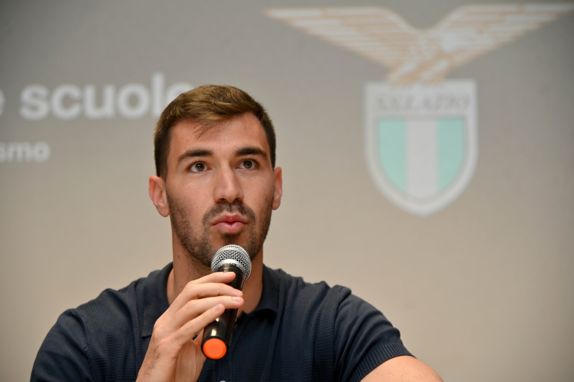 Lazio nelle scuole: tutti a lezione da Alessio Romagnoli