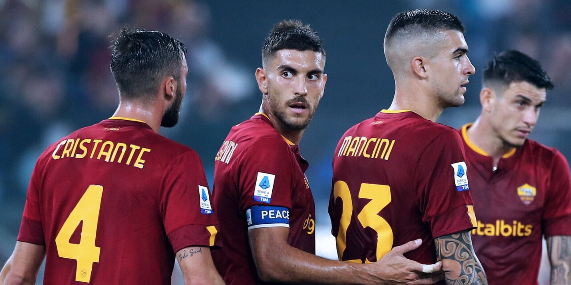 Roma, lo spirito azzurro e il patto per la Champions