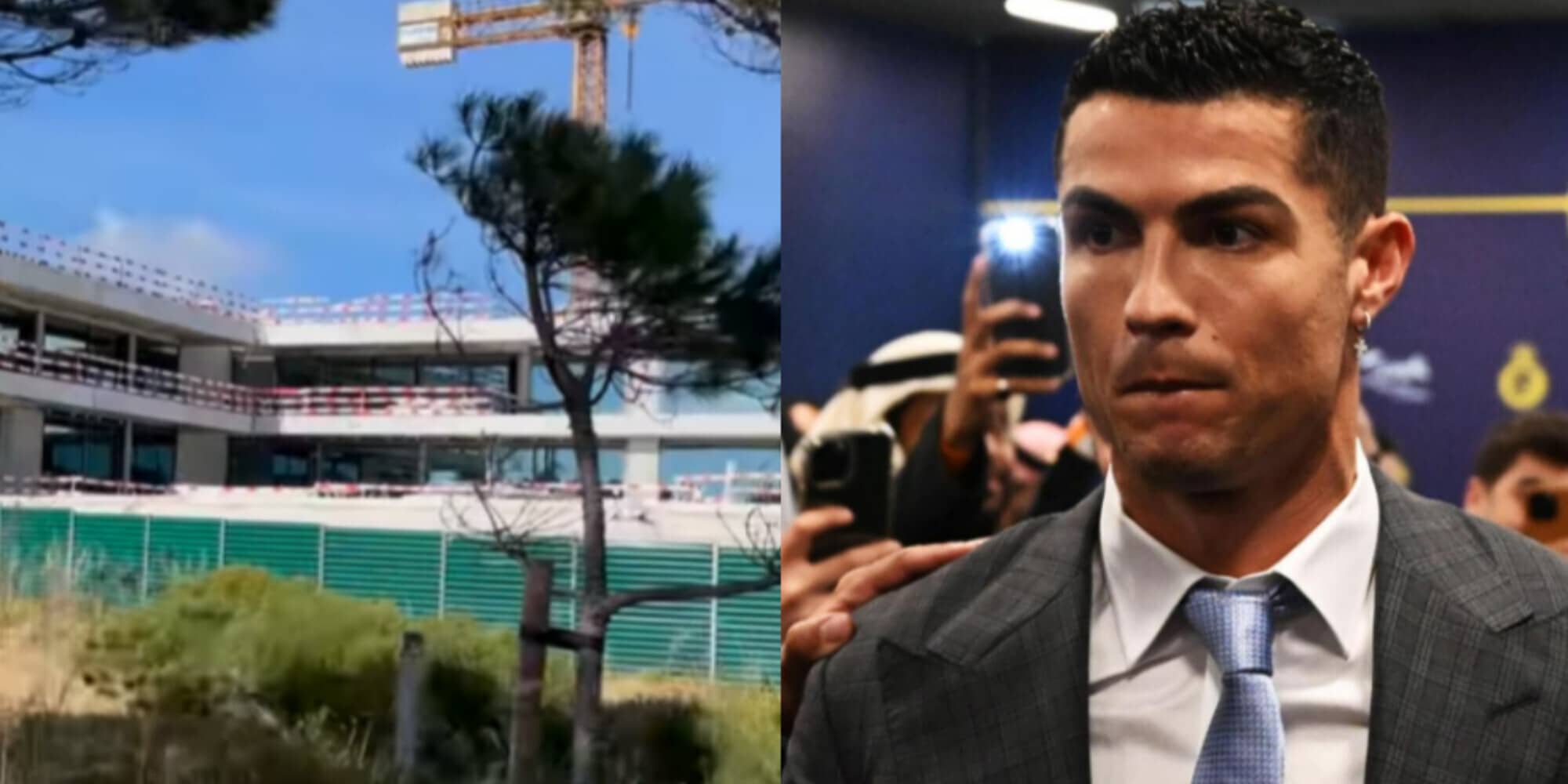 Ronaldo, svelata la sua nuova villa super lusso: le immagini dei lavori
